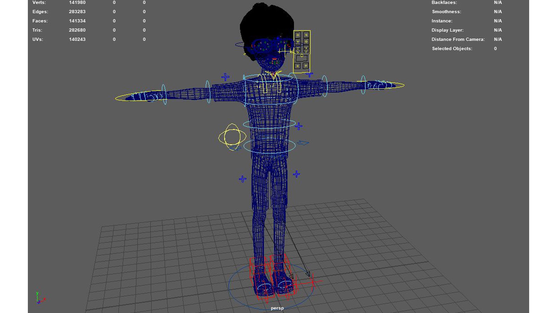 Cartoon Boy Rigging Model - TurboSquid 1843669