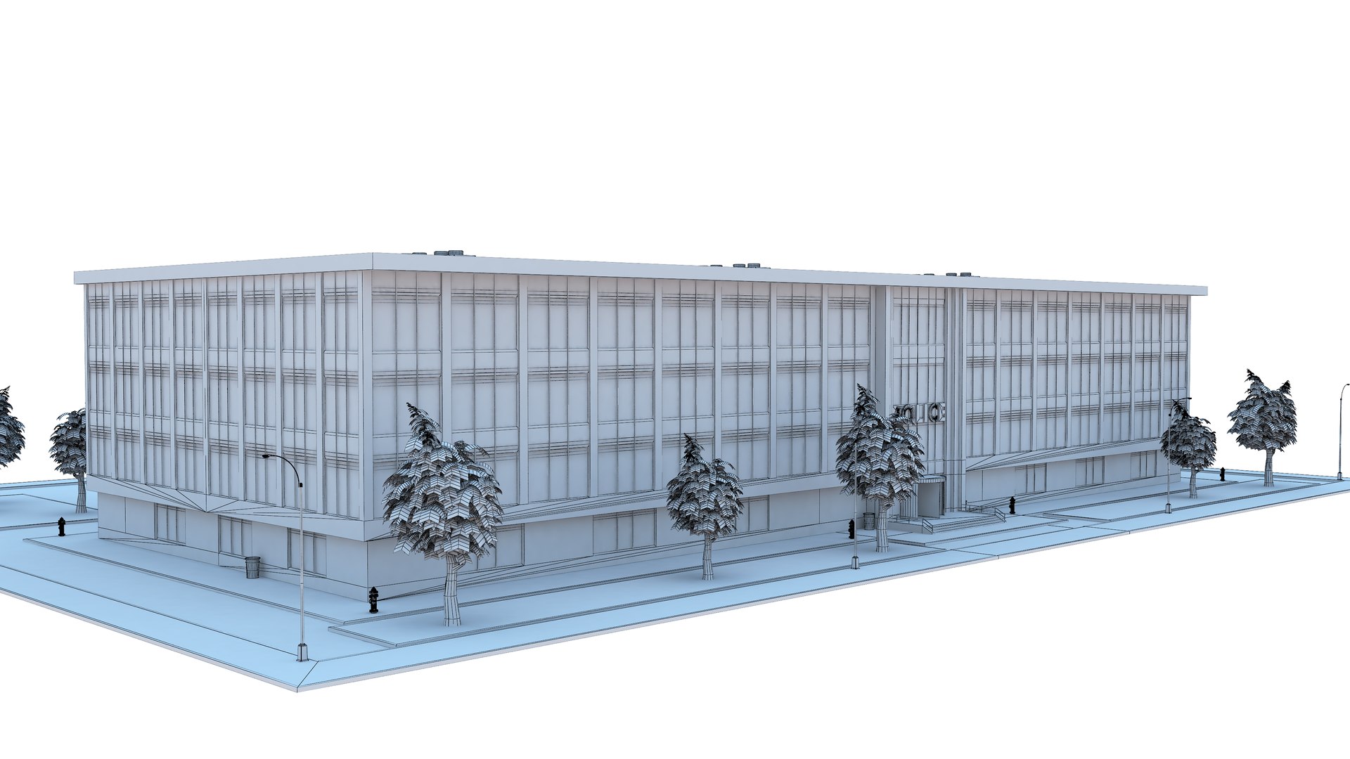 Building Architecture Structure 3D Model - TurboSquid 1574216