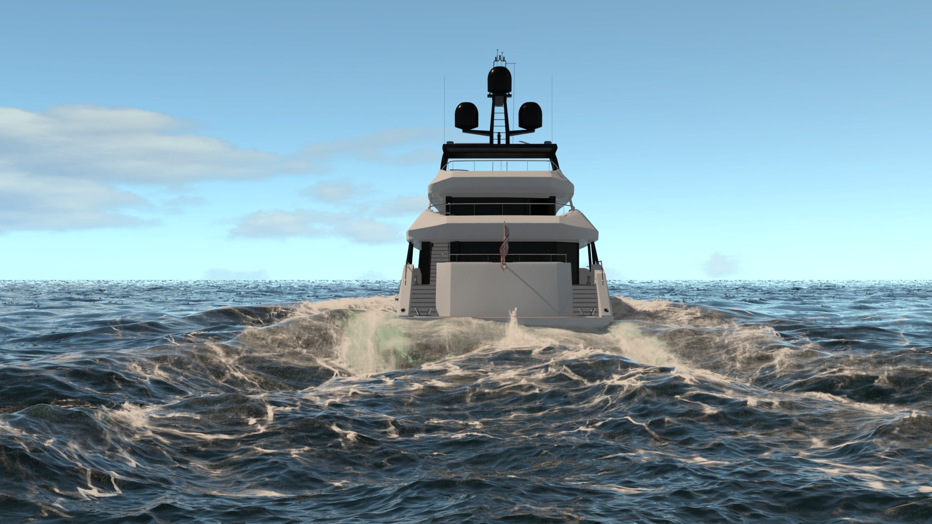 Abby Yacht Dynamic Simulation Model - TurboSquid 2234065
