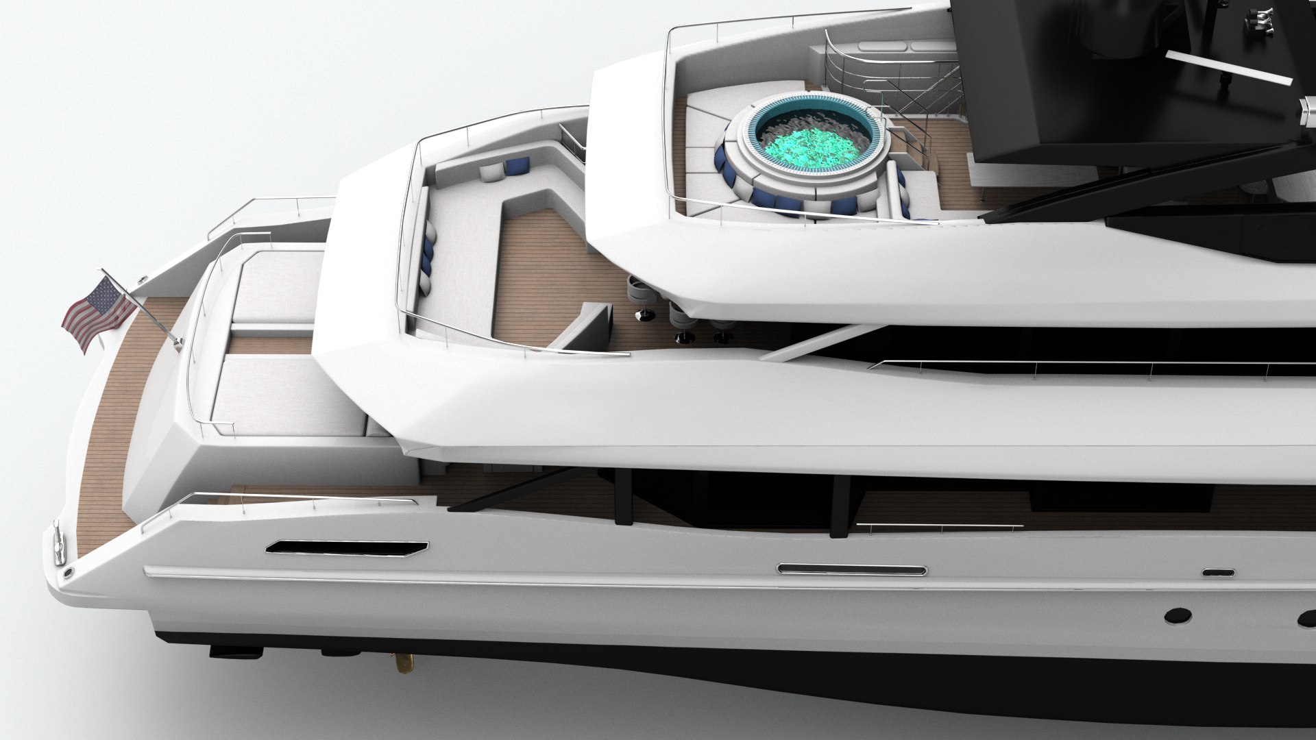 Abby Yacht Dynamic Simulation Model - TurboSquid 2234065