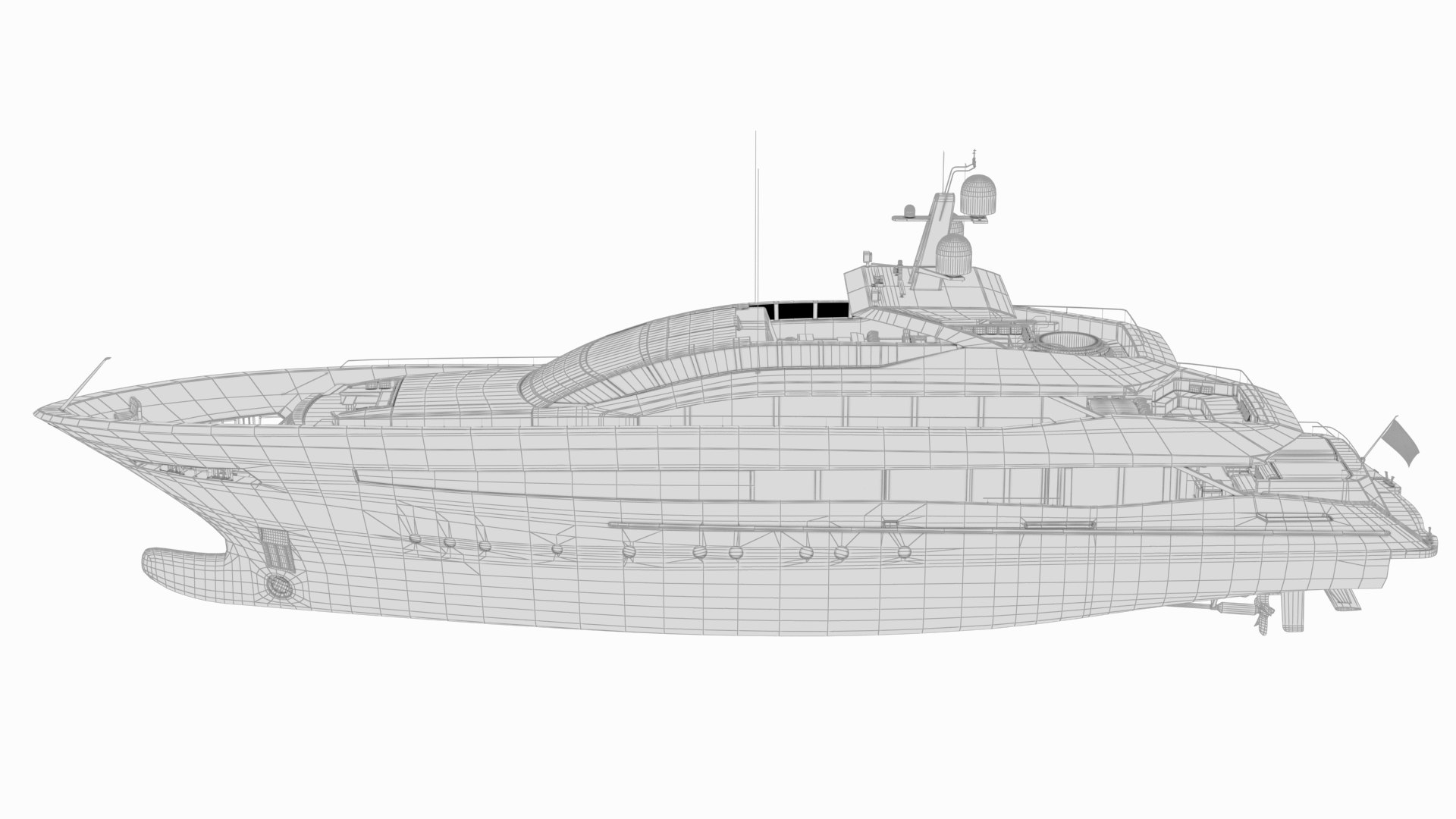 Abby Yacht Dynamic Simulation Model - TurboSquid 2234065