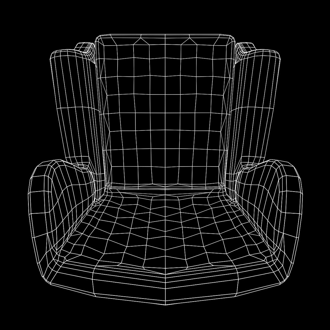 3D armchair asset unity model - TurboSquid 1194277