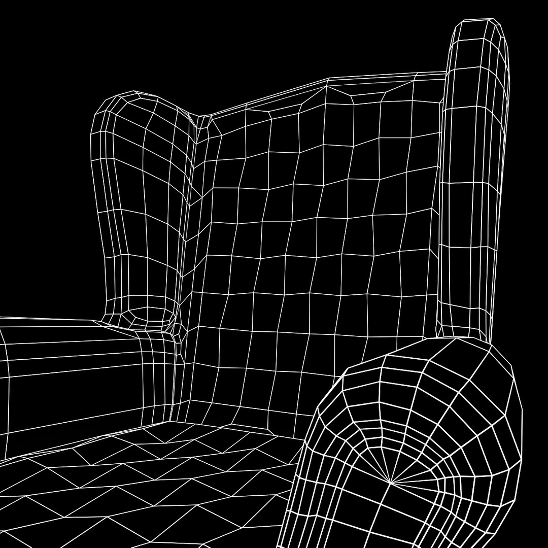 3D armchair asset unity model - TurboSquid 1194277