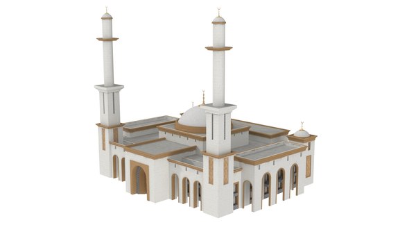 Mosque 3D model - TurboSquid 1149934