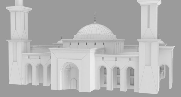 Mosque 3D model - TurboSquid 1149934