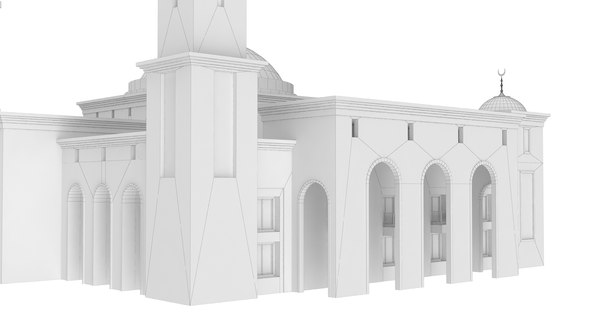 Mosque 3D model - TurboSquid 1149934