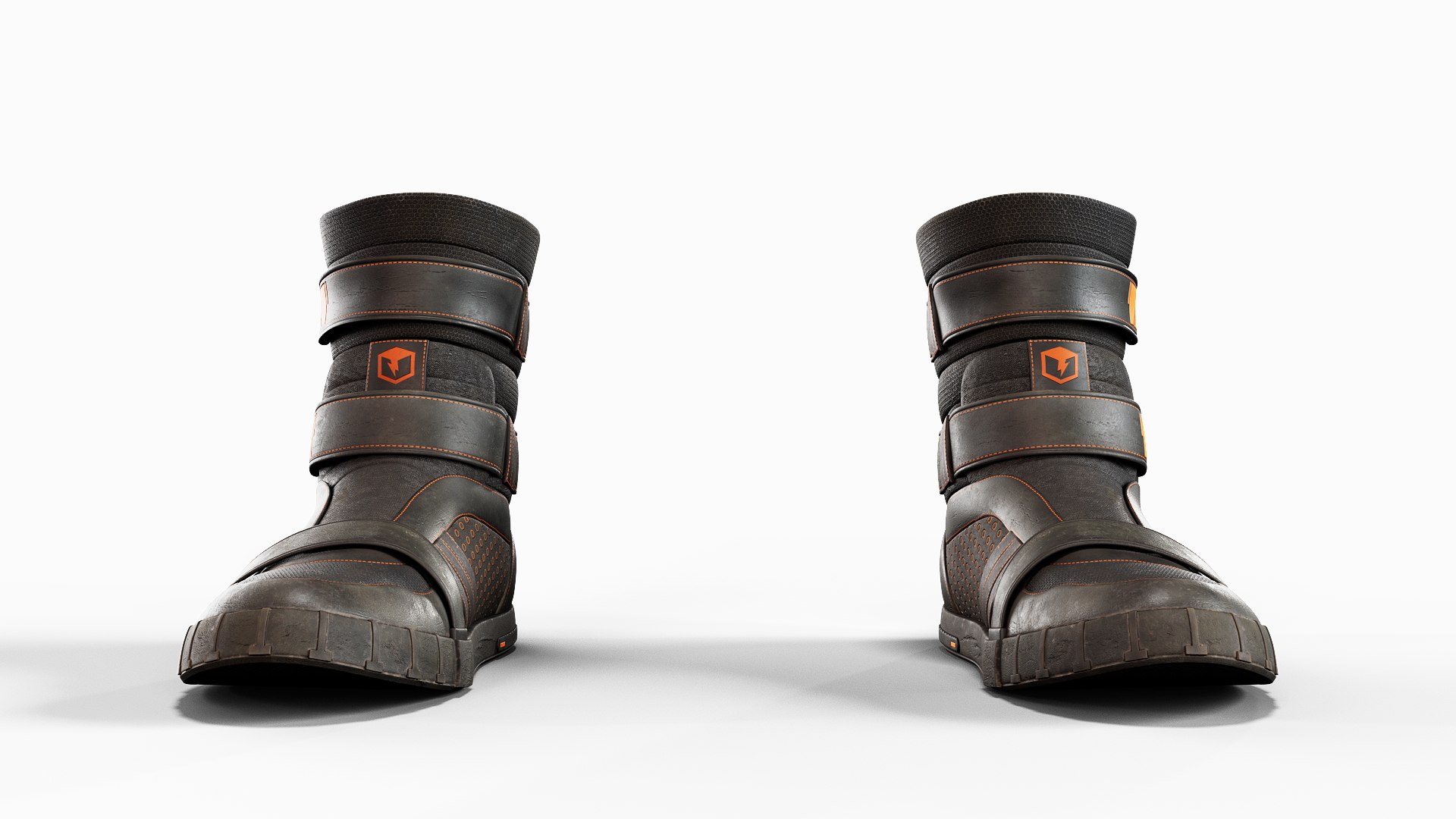 3D Futuristic Boots - TurboSquid 2073807