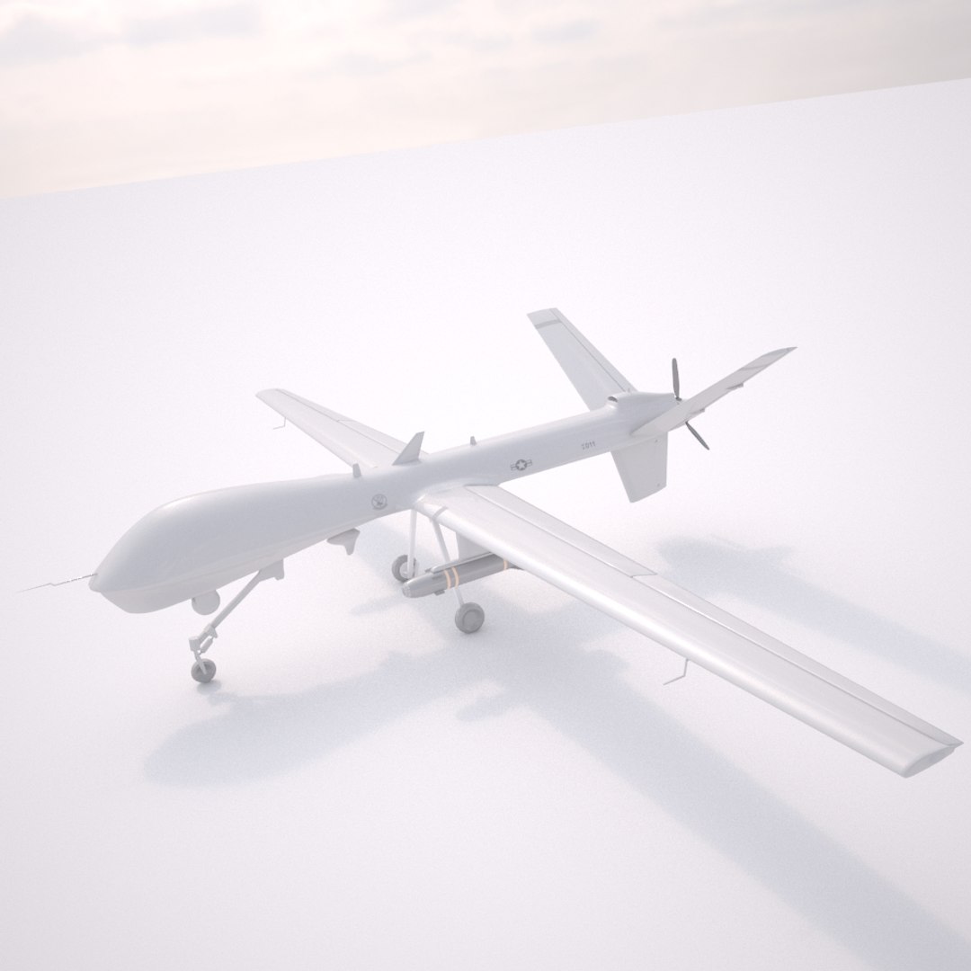 Mq-9 Predator 3d Model