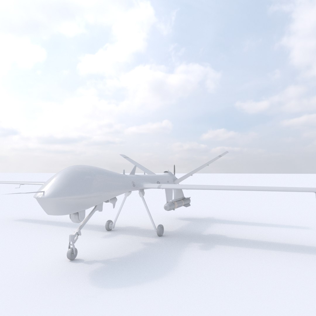 Mq-9 Predator 3d Model