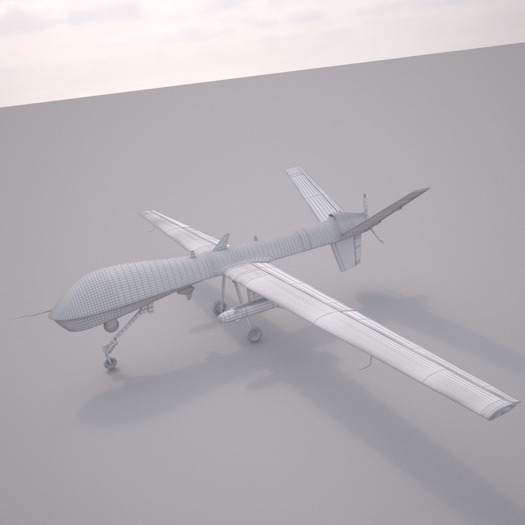 Mq-9 Predator 3d Model