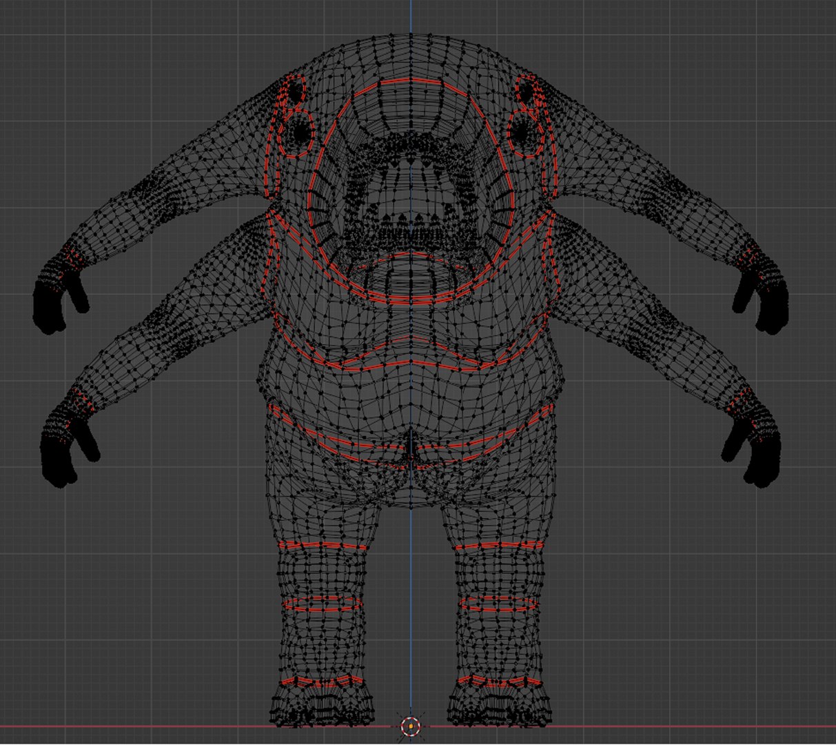 Dead Fat Monster 3D Model - TurboSquid 2283426