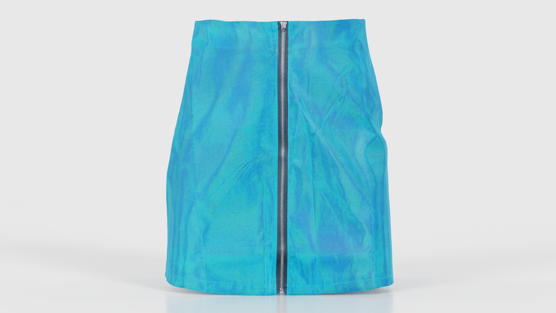 3D Holo Blue Skirt Remastered - TurboSquid 2361626