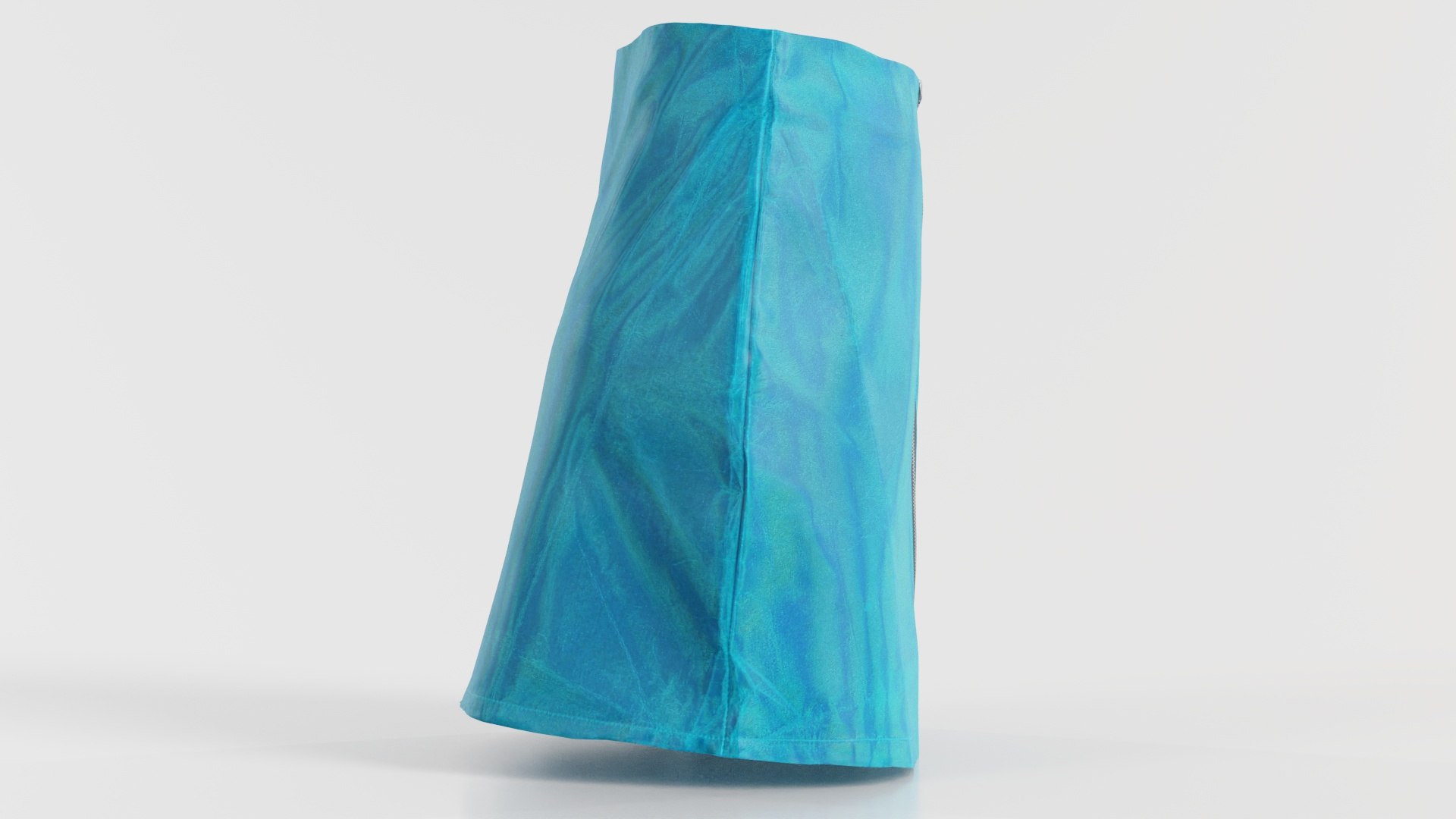 3D Holo Blue Skirt Remastered - TurboSquid 2361626