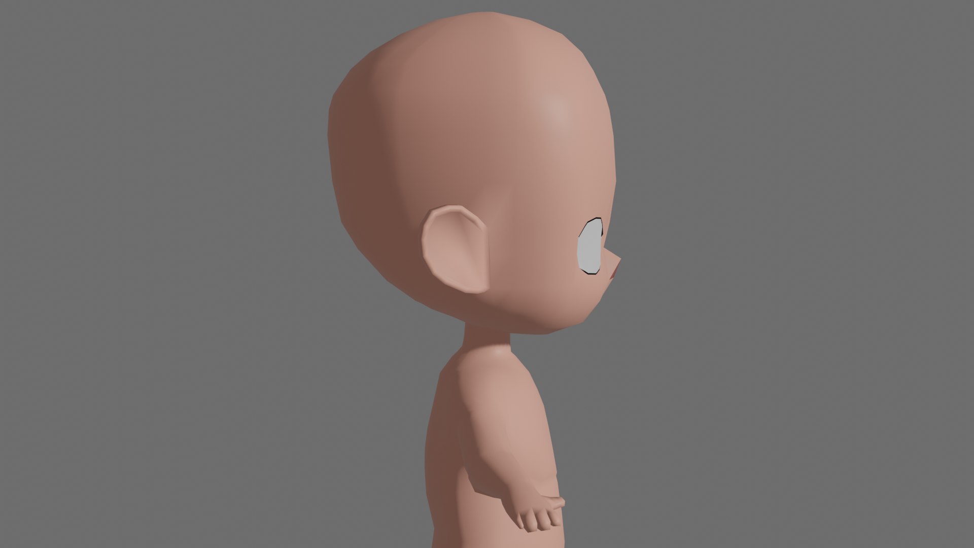 Chibi Base Character 3D Model - TurboSquid 2194672