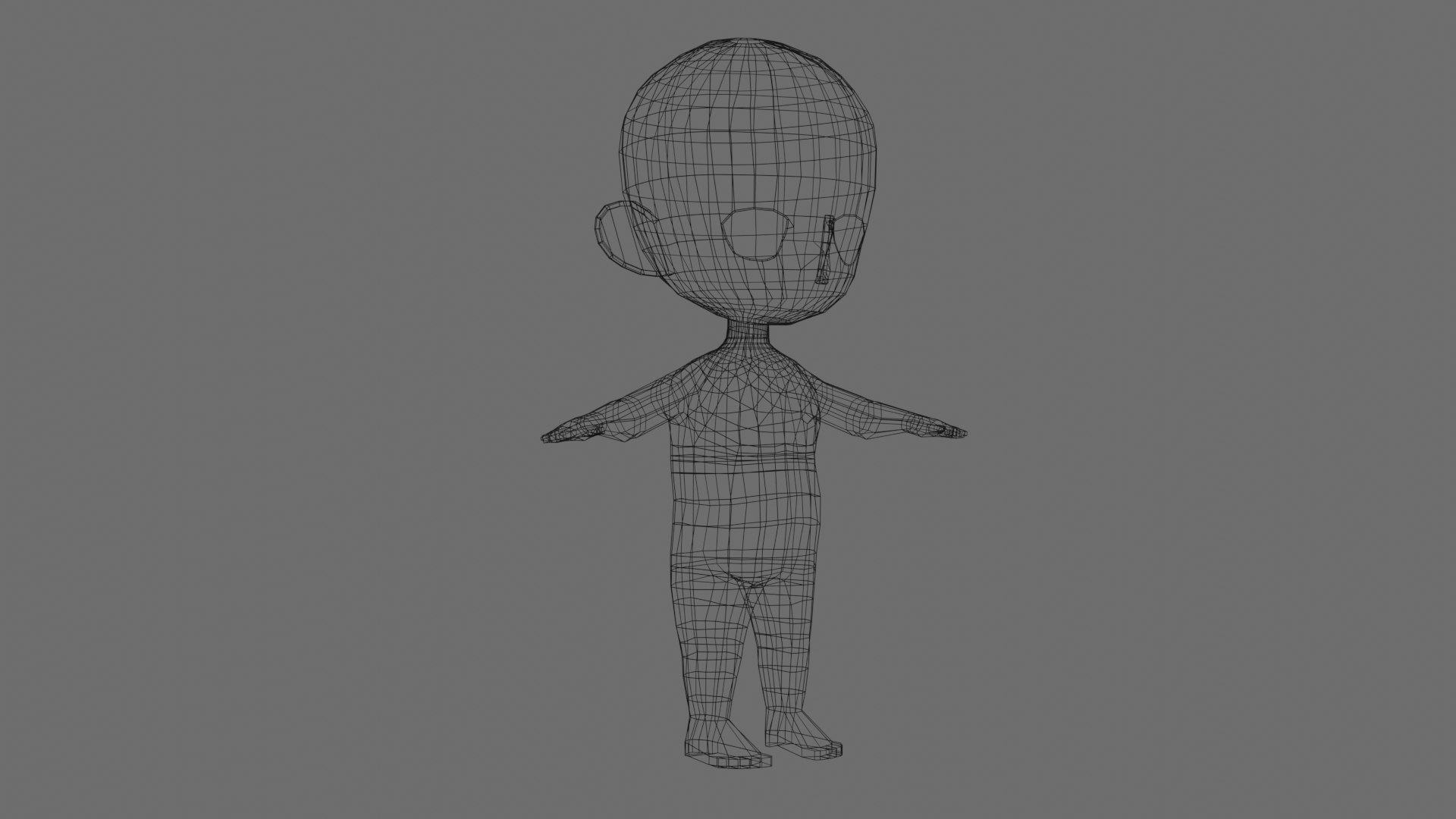 Chibi Base Character 3D Model - TurboSquid 2194672