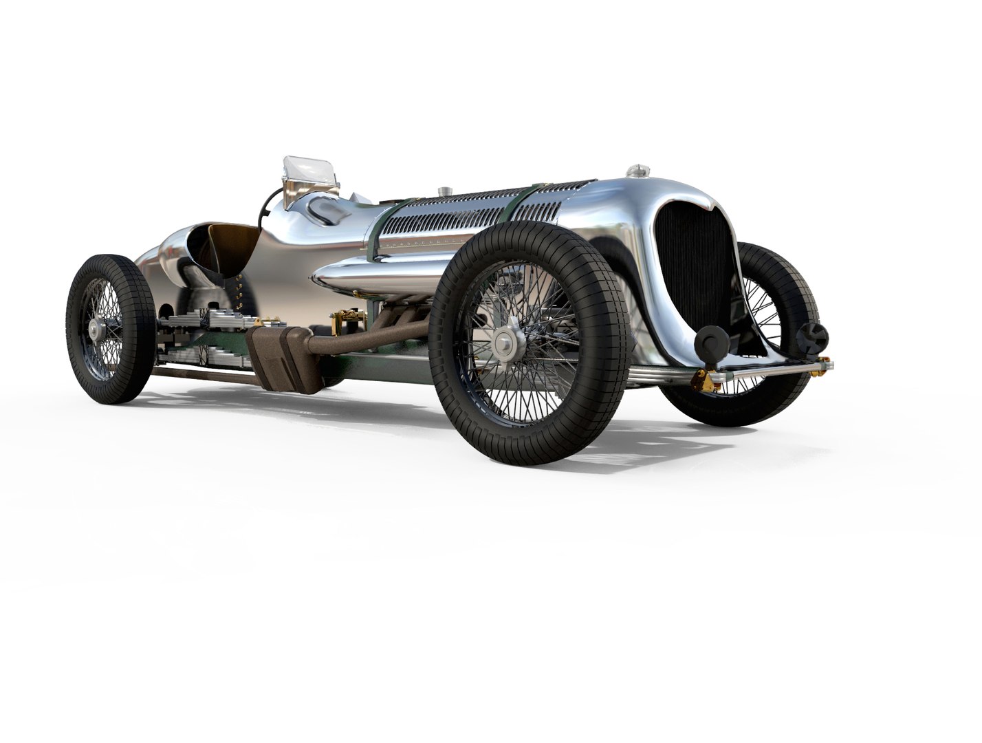 Napier-railton Race Car Railton 3D Model - TurboSquid 1472817