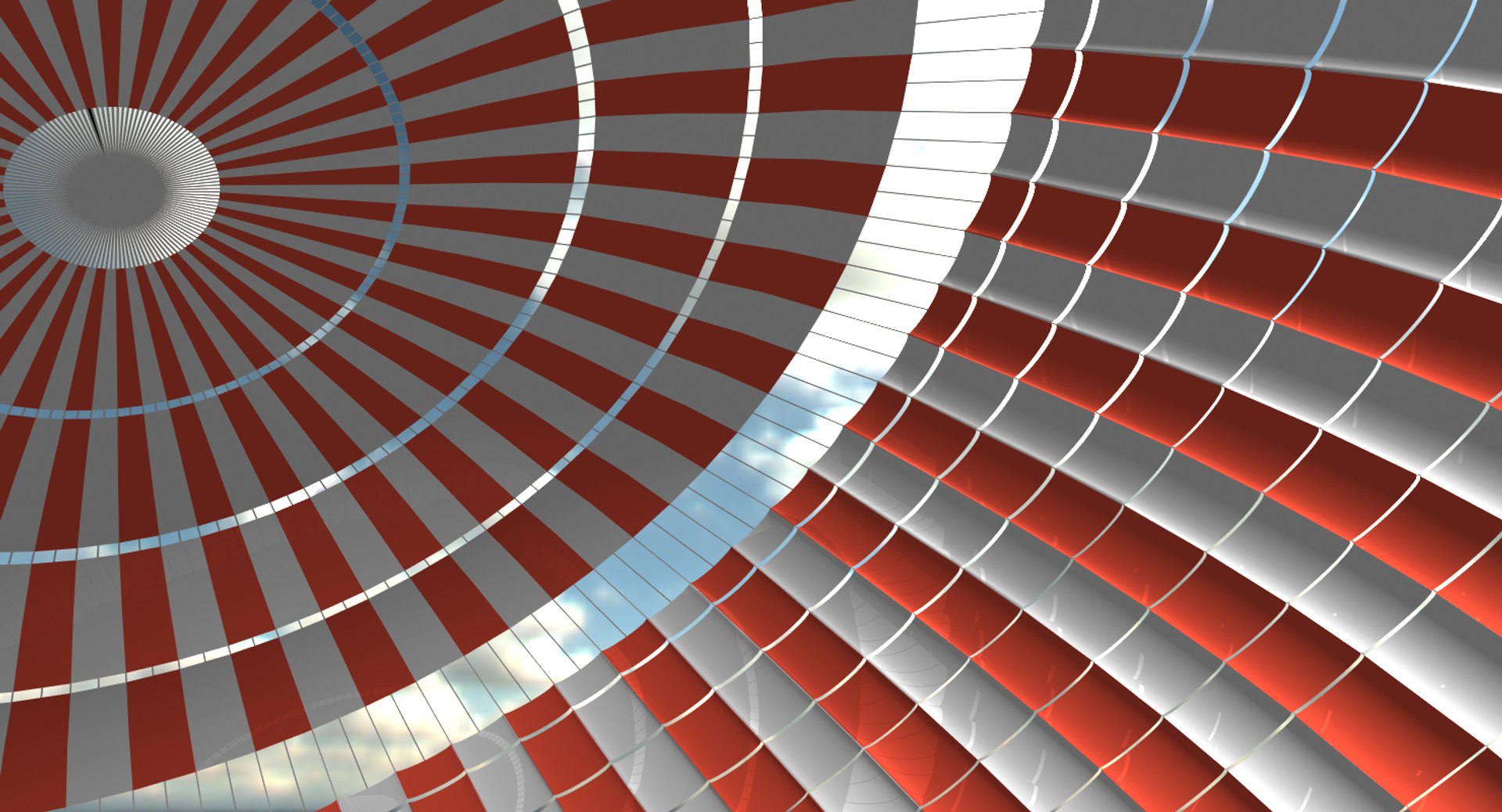 Main Ringsail Parachute 3d Model