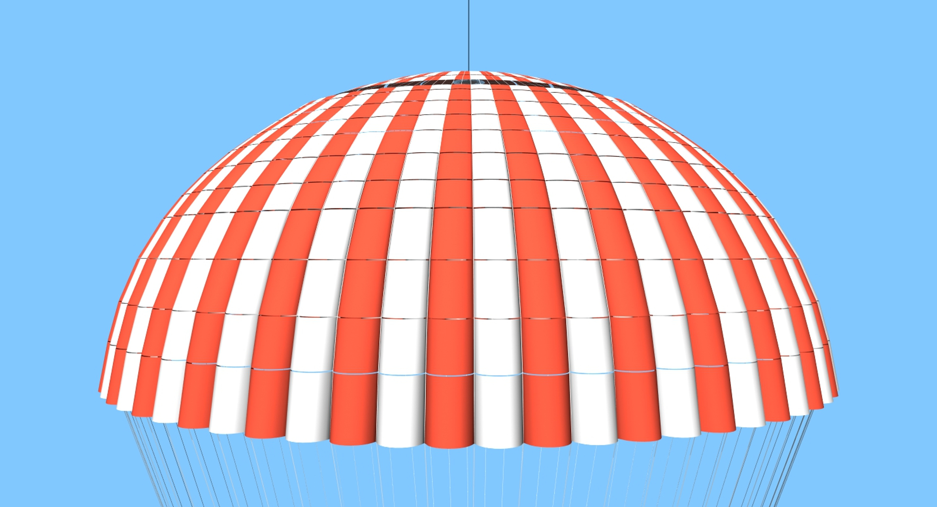 Main Ringsail Parachute 3d Model