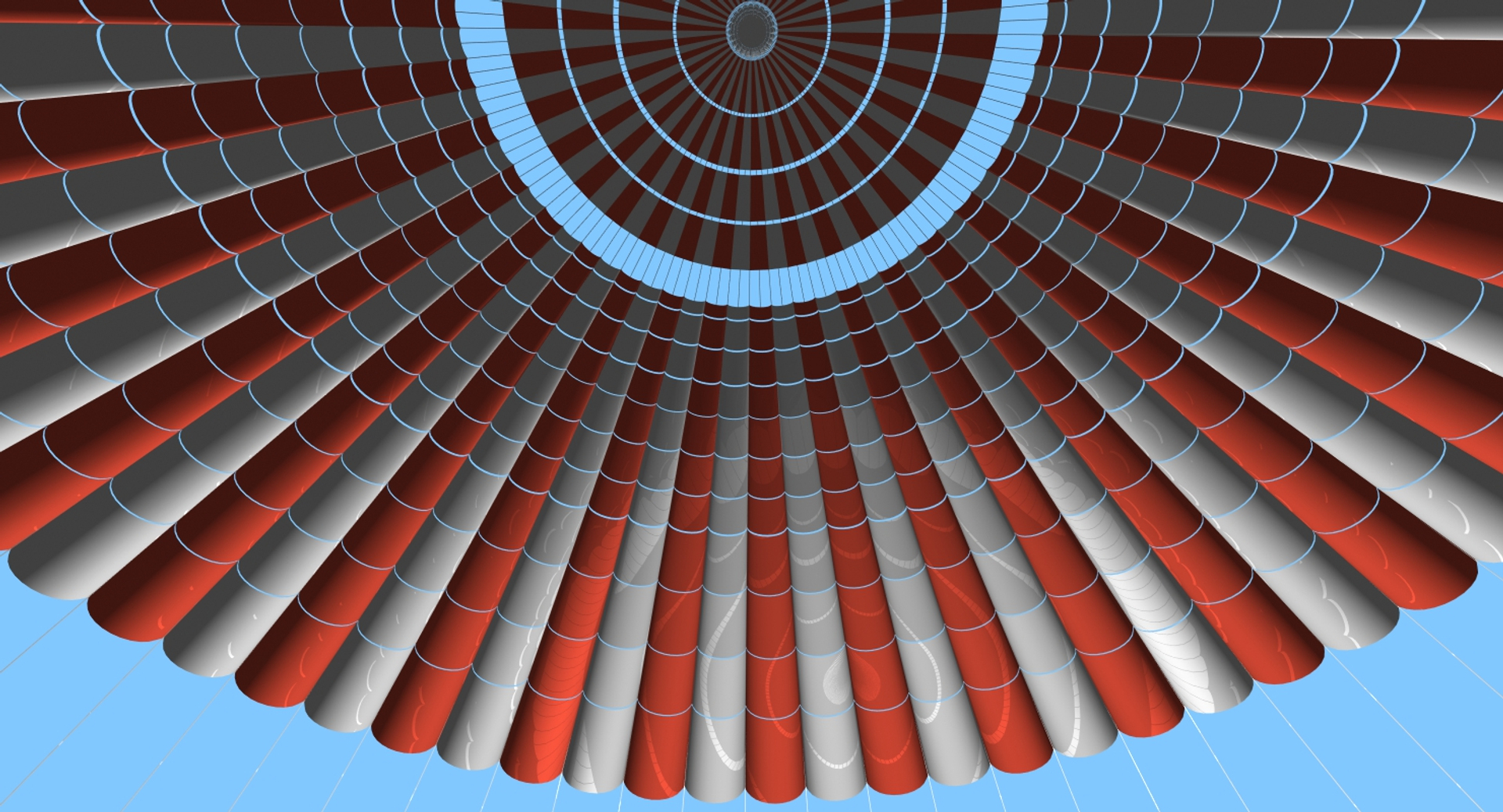 Main Ringsail Parachute 3d Model