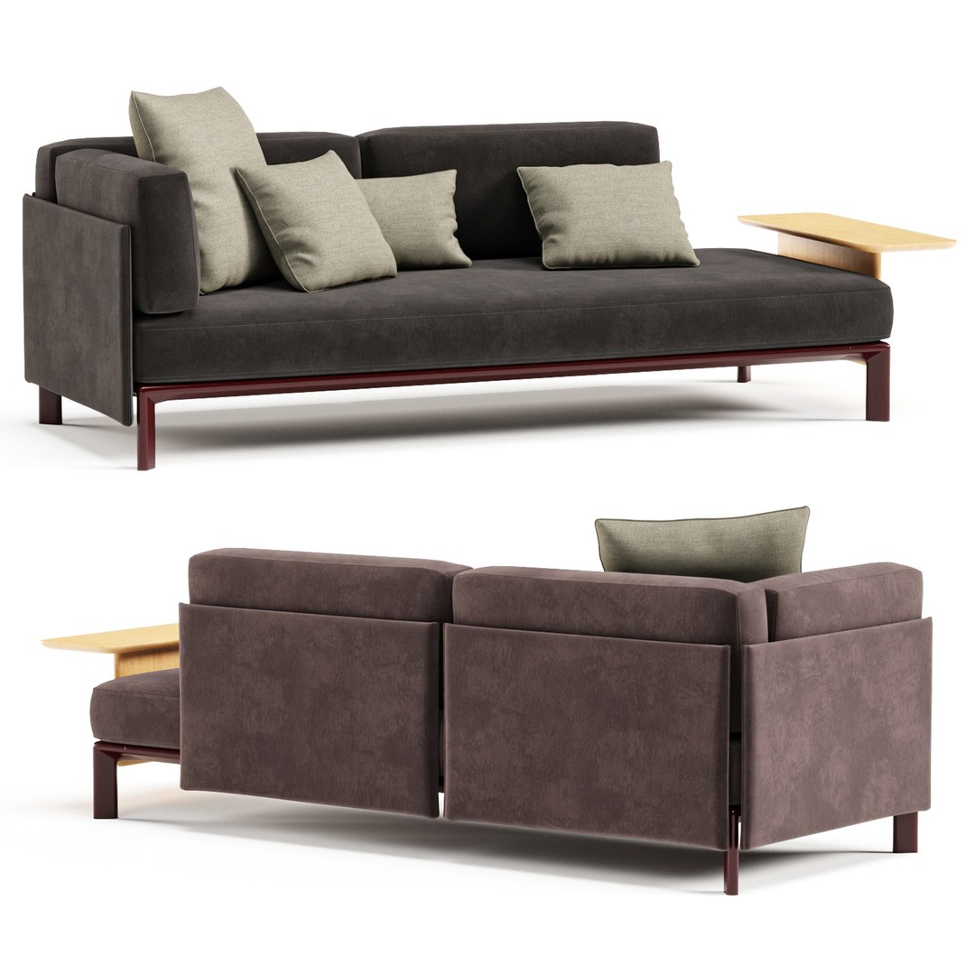 Vitra Anagram Sofa C 3D Model - TurboSquid 2400418