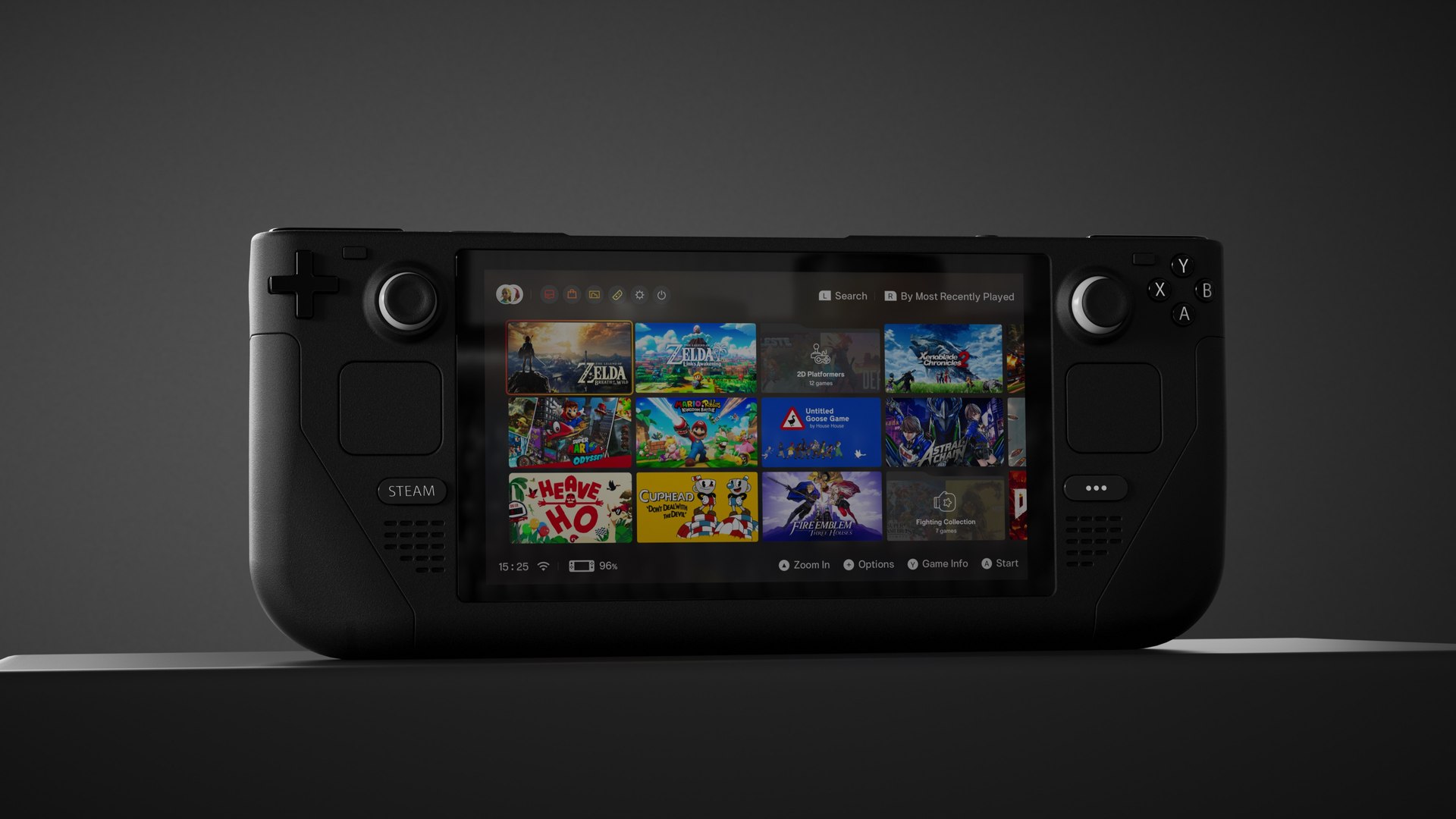 Valve Steam Deck Console Model - TurboSquid 2044211