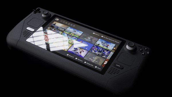 modelo 3d Consola de plataforma de vapor con válvula gratis ...