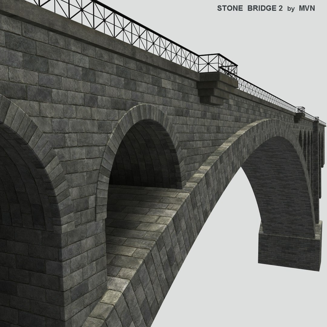 Stone Bridge 3d Xsi