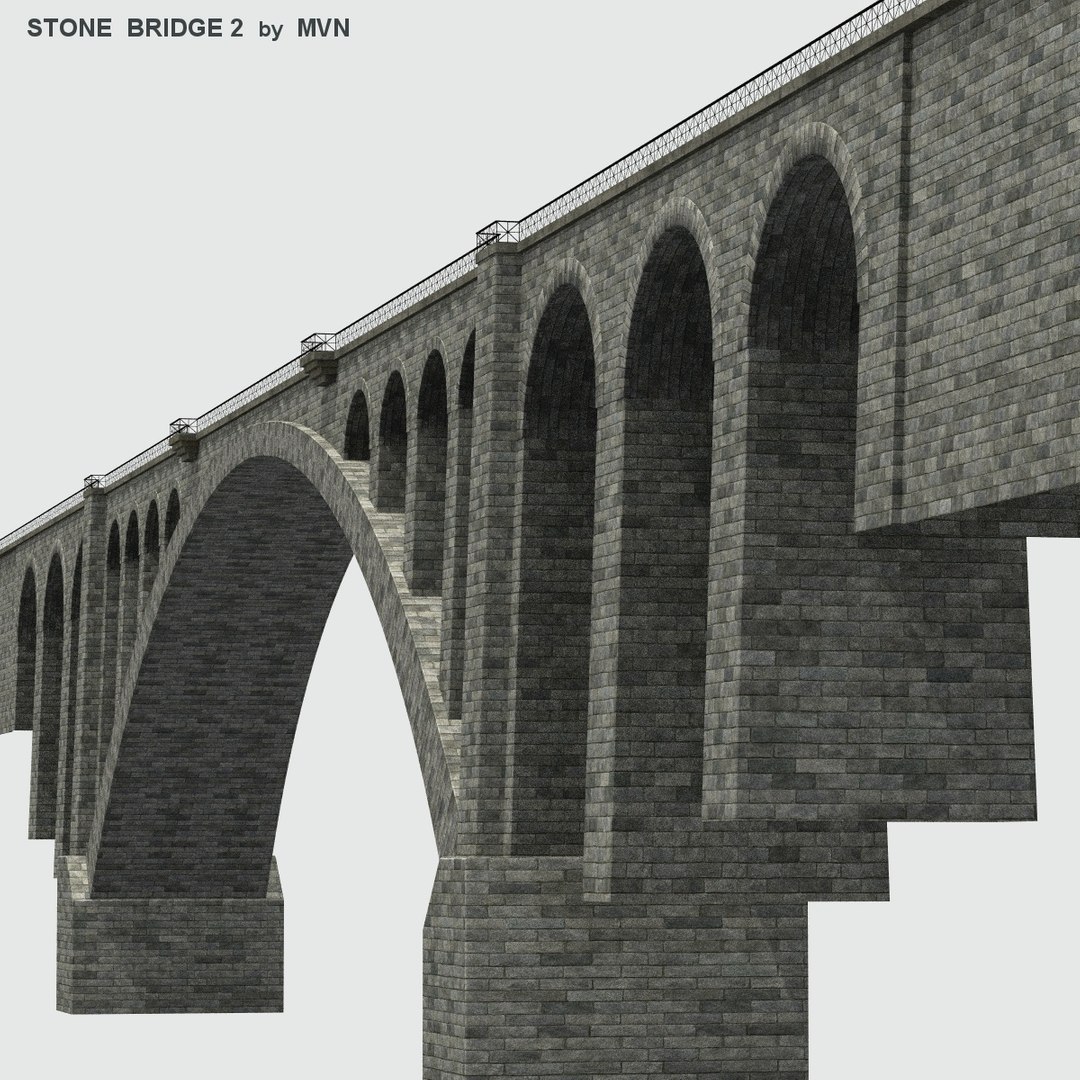 Stone Bridge 3d Xsi