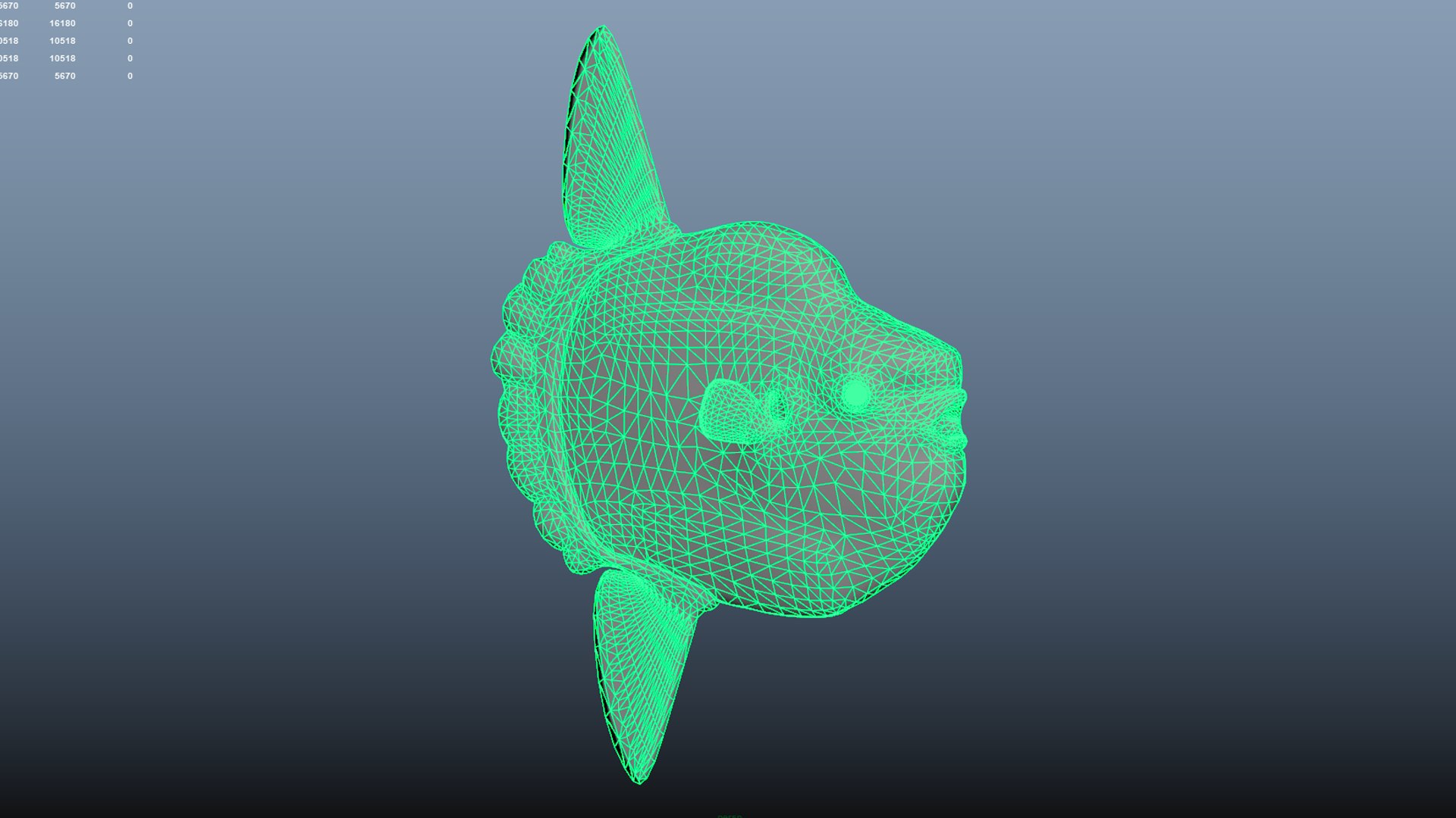 Ocean Sunfish Model - TurboSquid 2307873