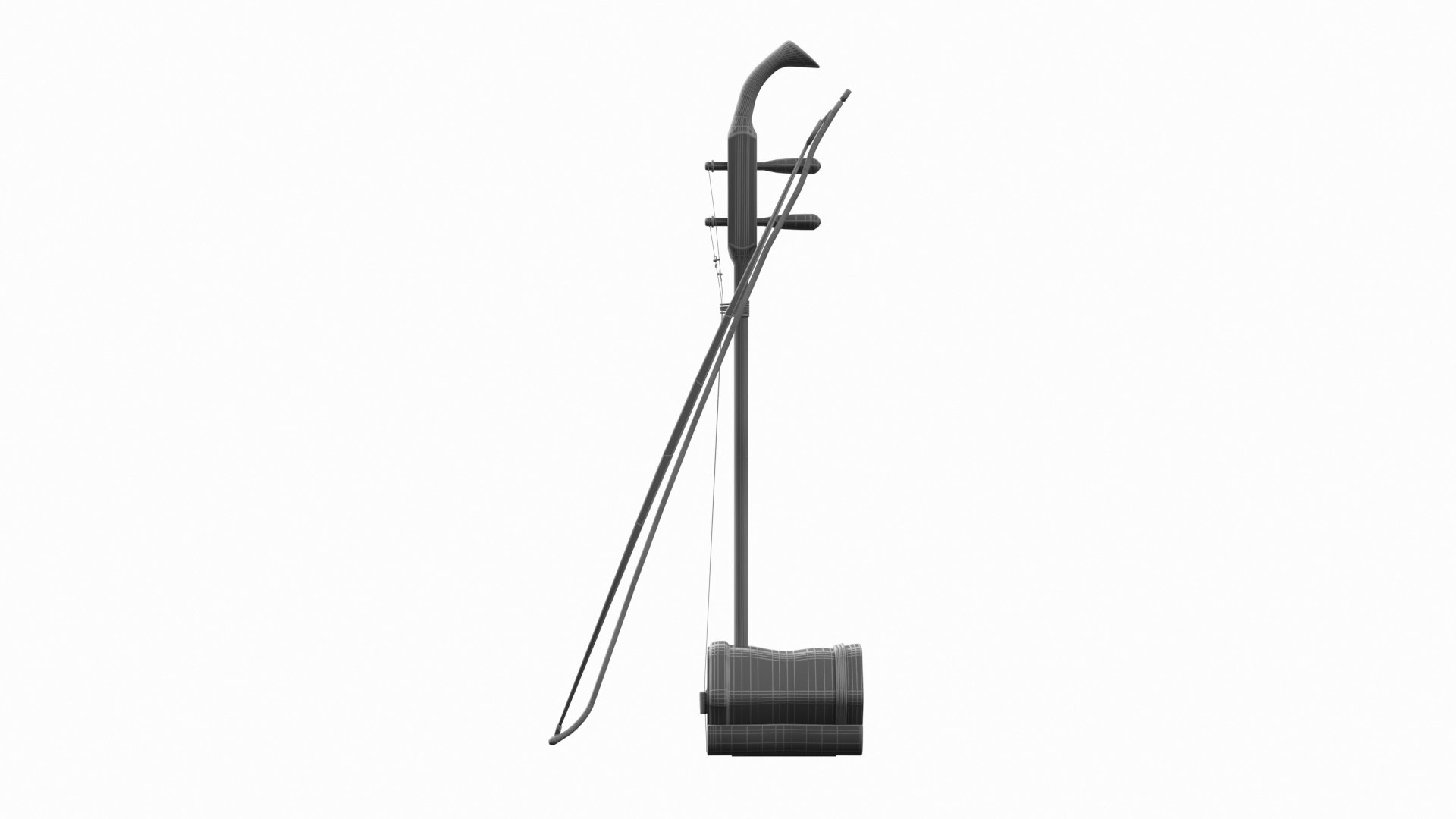 3D Erhu Musical Instrument - TurboSquid 1783329