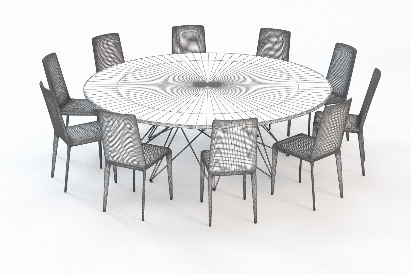 3d Octa Chair Table