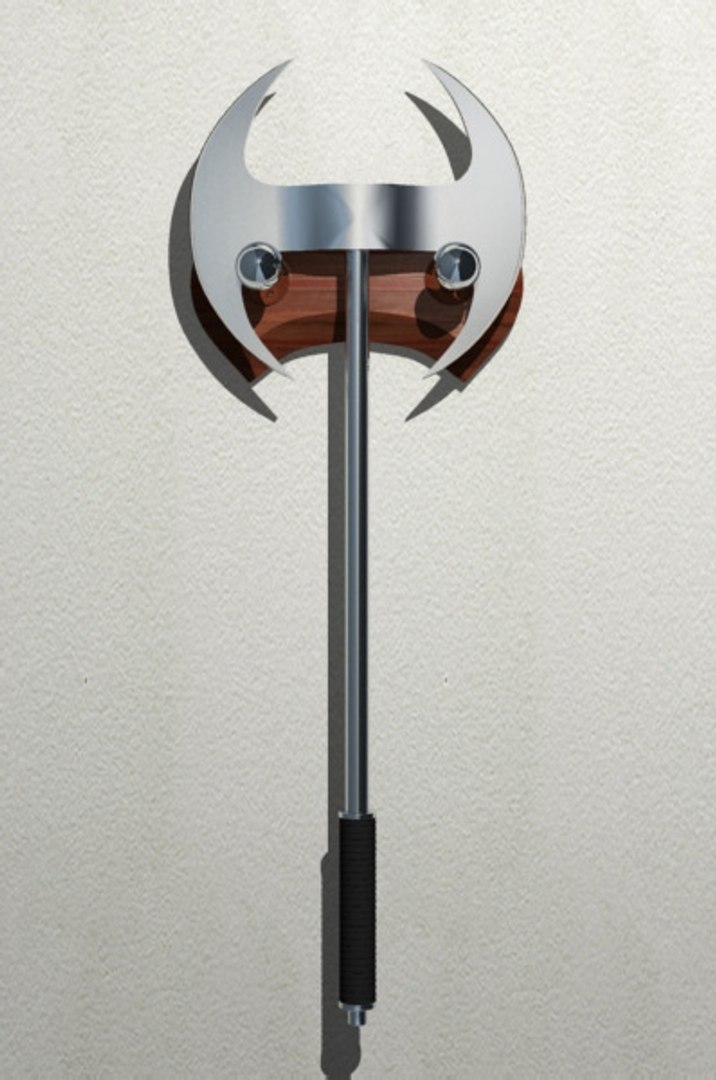 3d Pole Axe