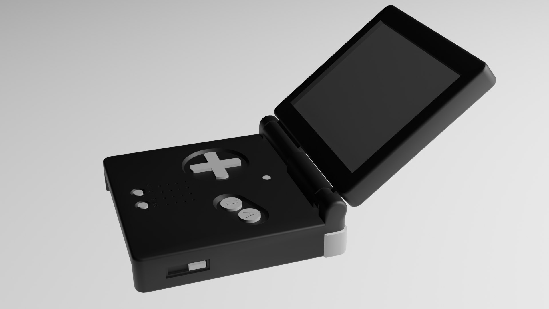 Handheld console 3D model - TurboSquid 1754388