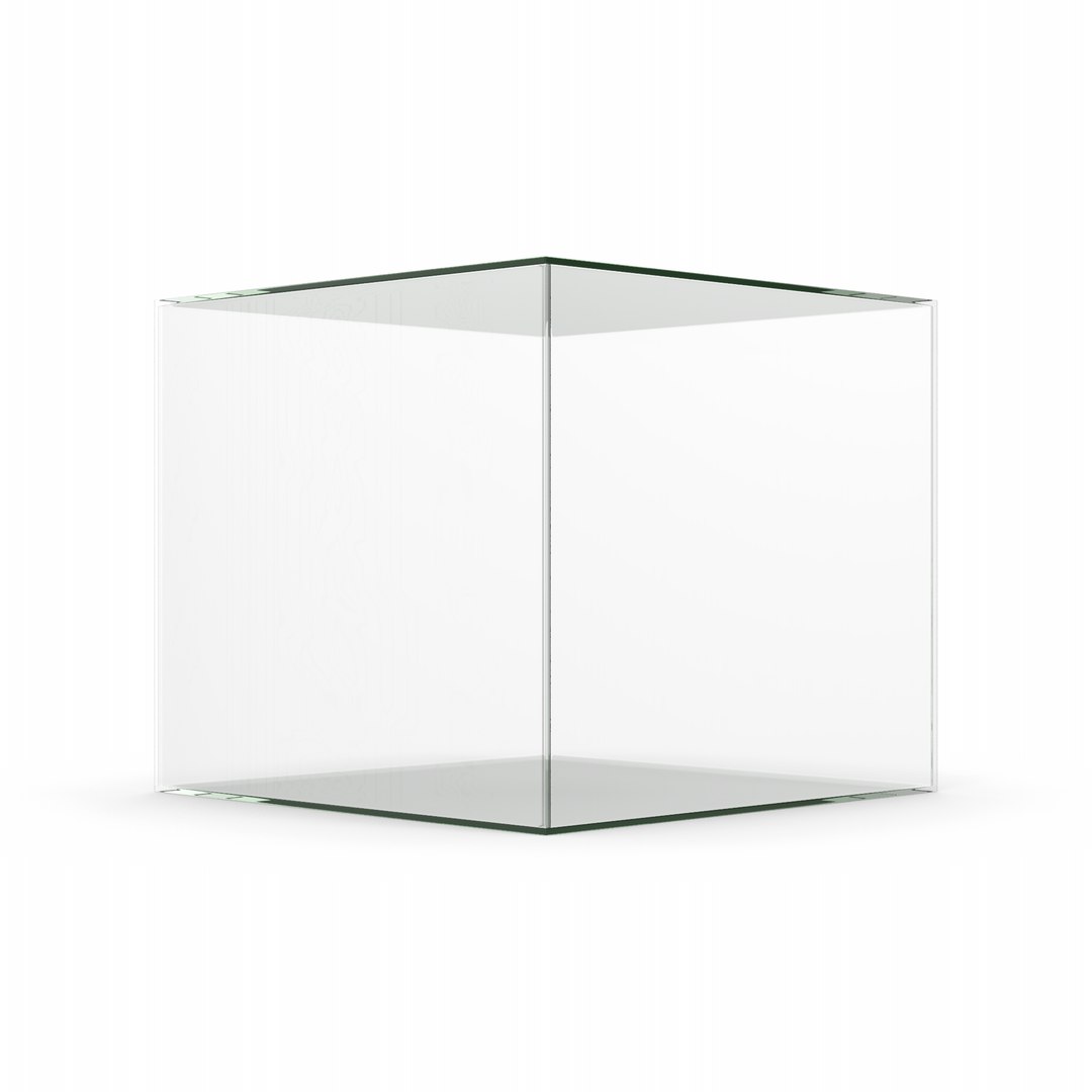3D Glass Display Case Box Model - TurboSquid 2204145