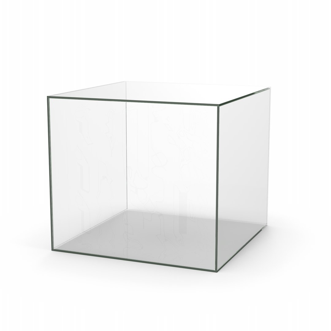 3D Glass Display Case Box Model - TurboSquid 2204145