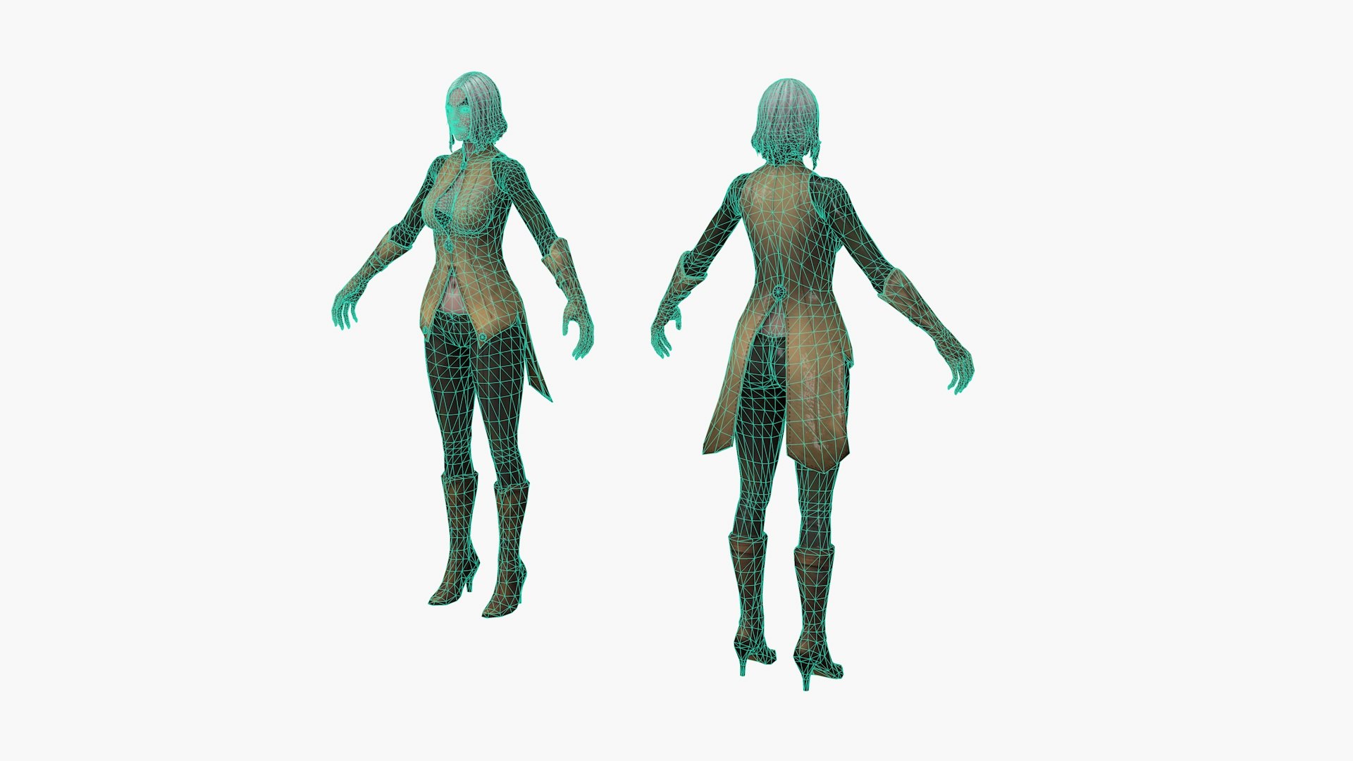 Knight Girl V3 3D Model - TurboSquid 1871700