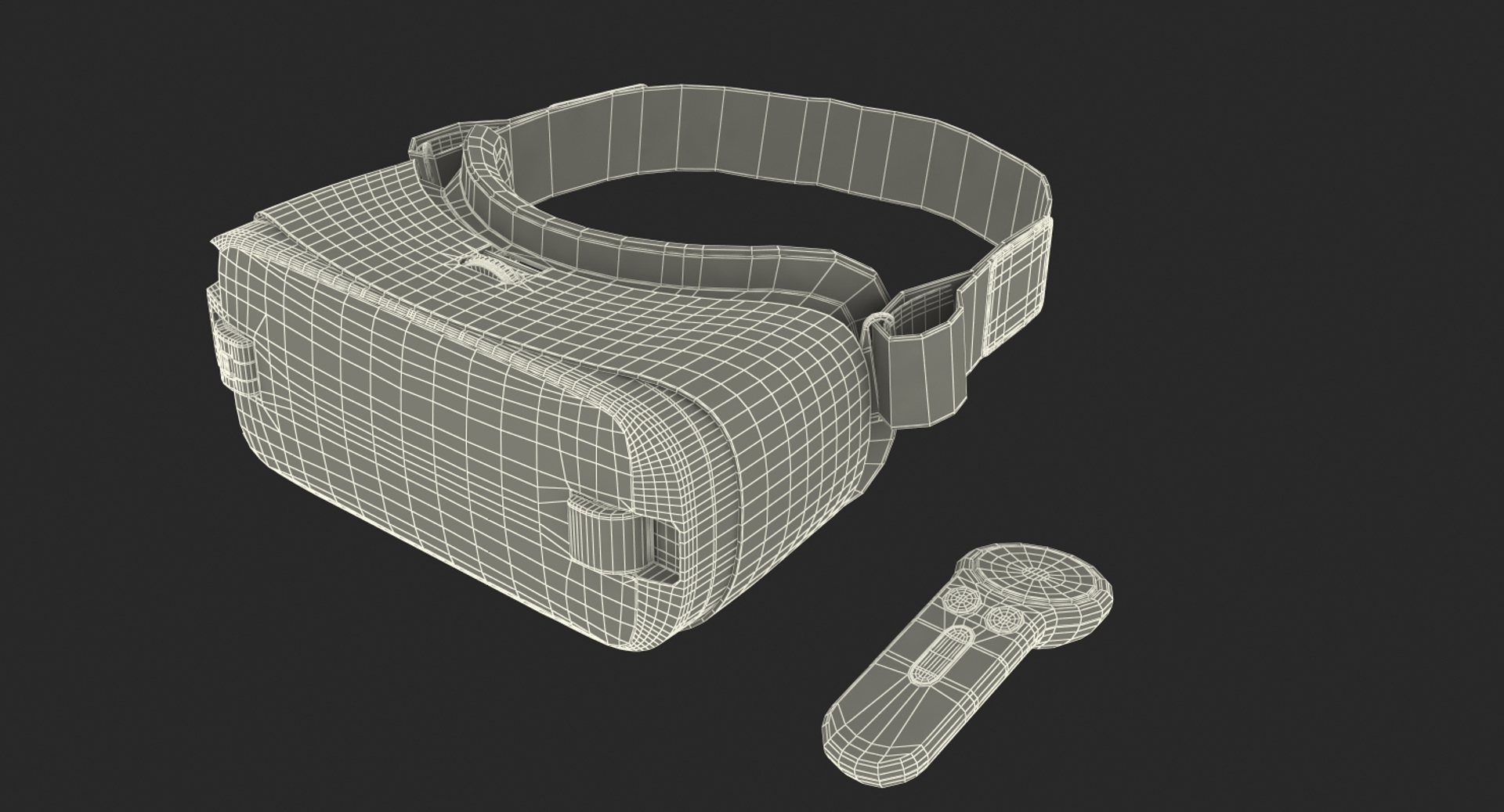 Samsung Gear Vr 2017 3D Model - TurboSquid 1242734