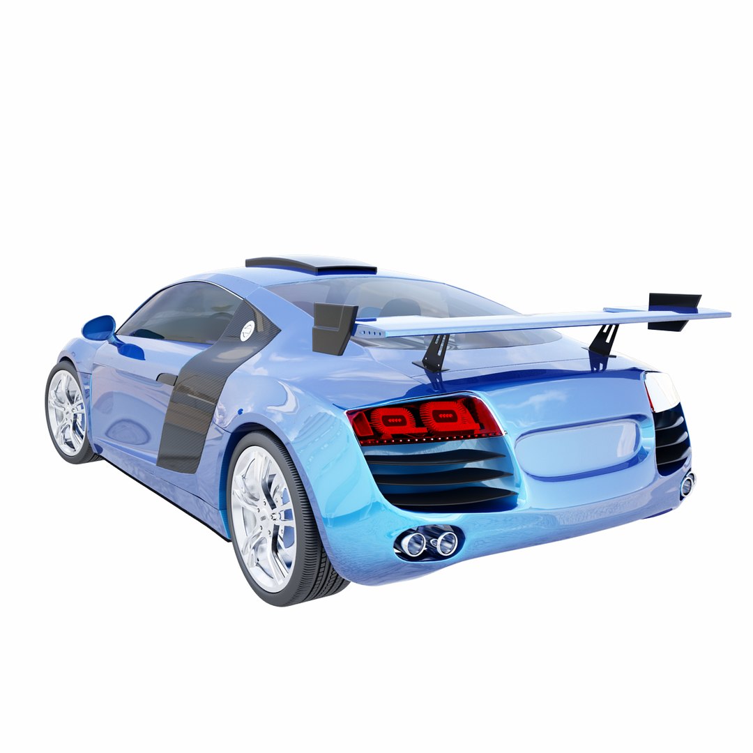3d Model Car R8