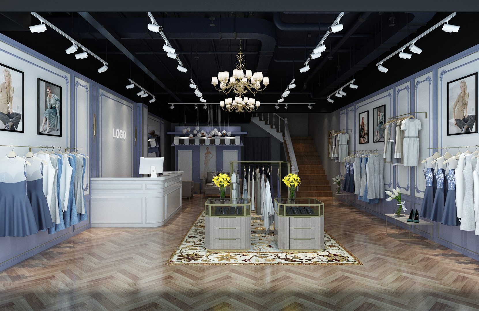 Clothing Store 09 model - TurboSquid 2010603