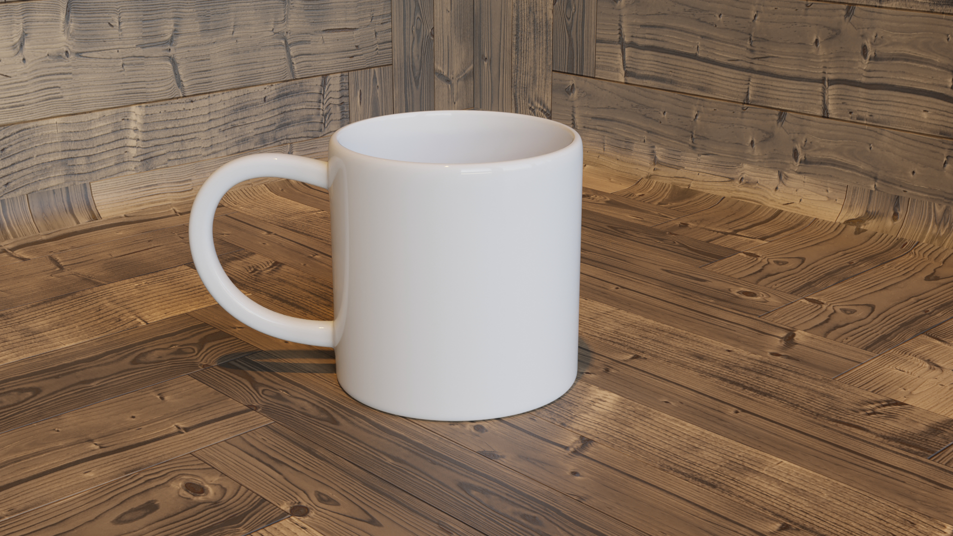 3D mug white model - TurboSquid 1689453
