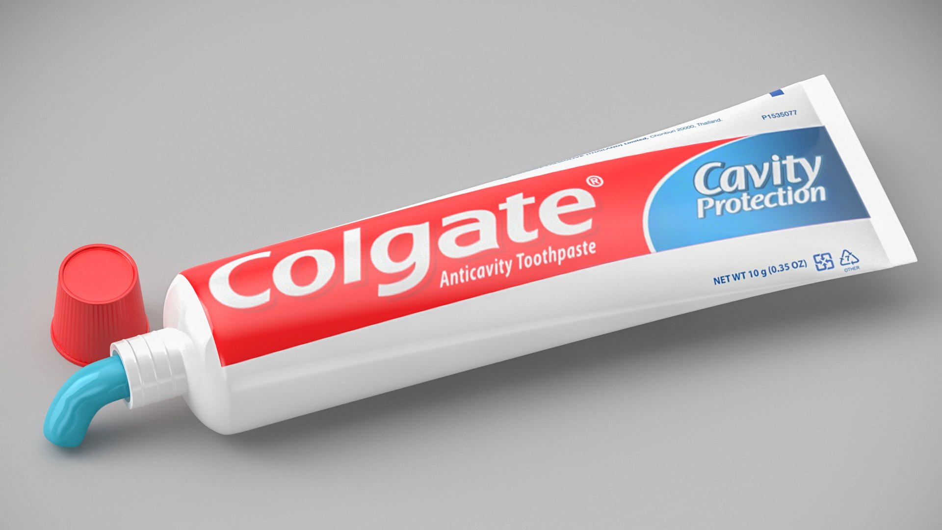 Toothpaste Set 3D Model - TurboSquid 1699766