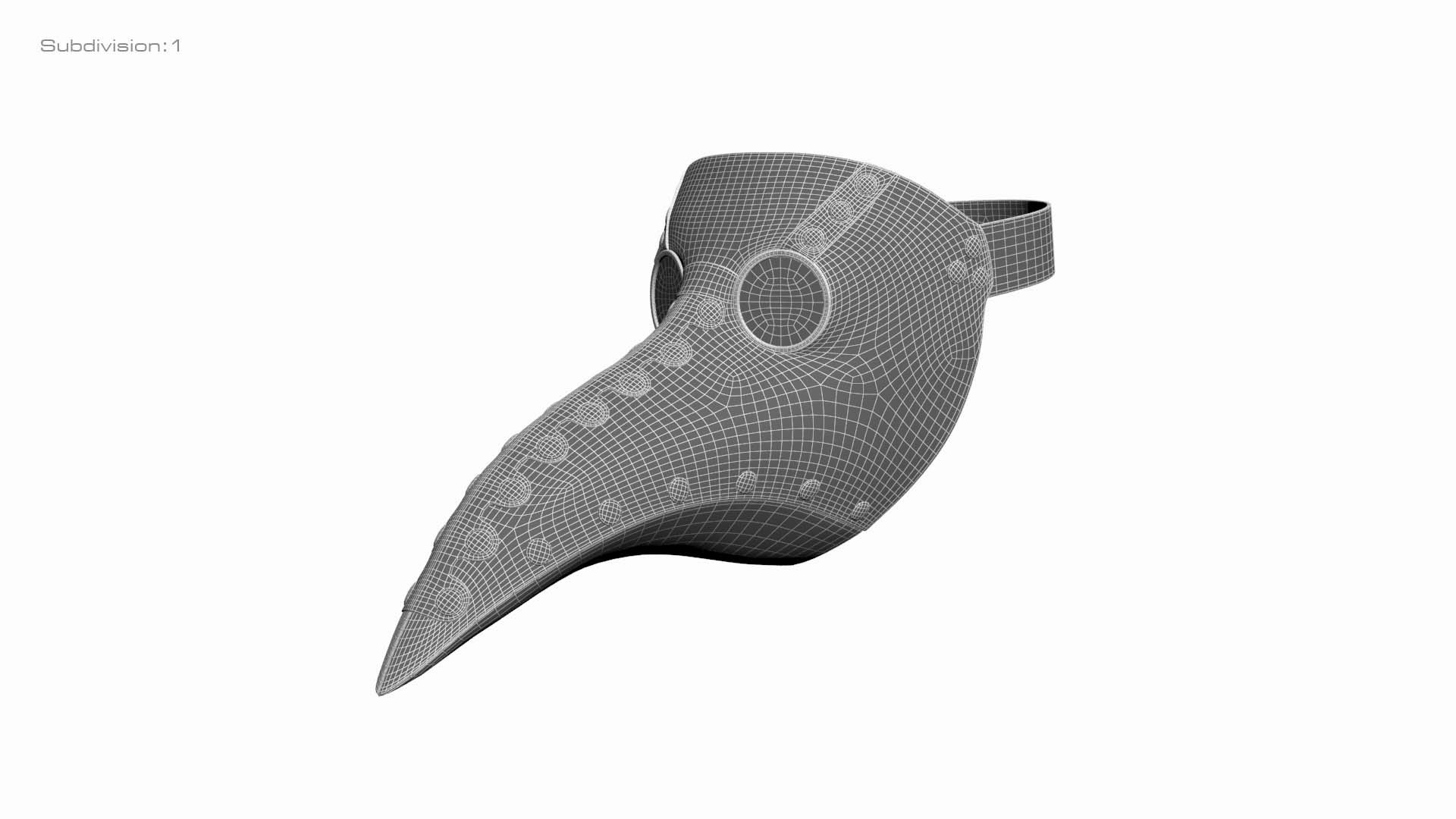 3D Model Plague Doctor Mask - - TurboSquid 1663789