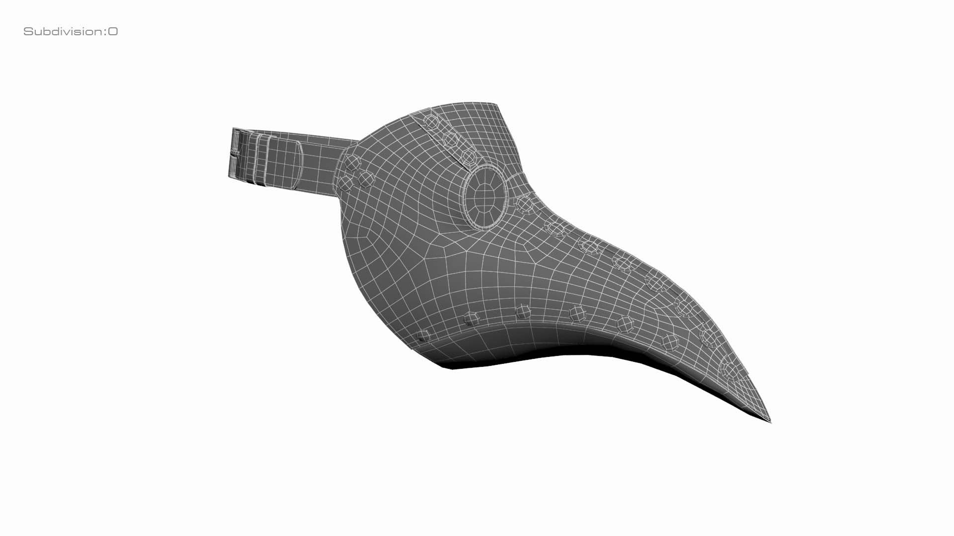 3D Model Plague Doctor Mask - - TurboSquid 1663789