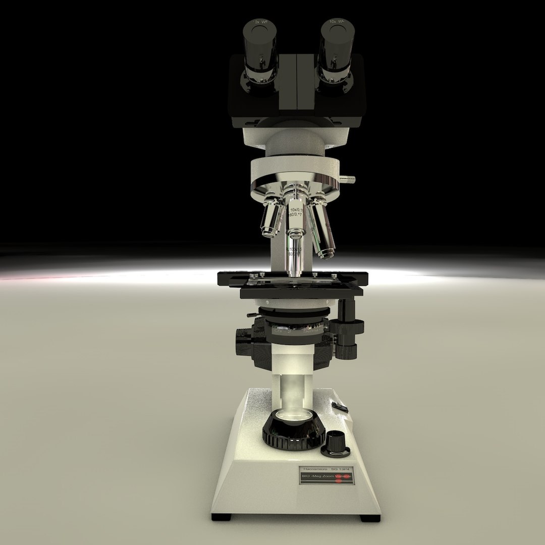 Microscope 3d Model