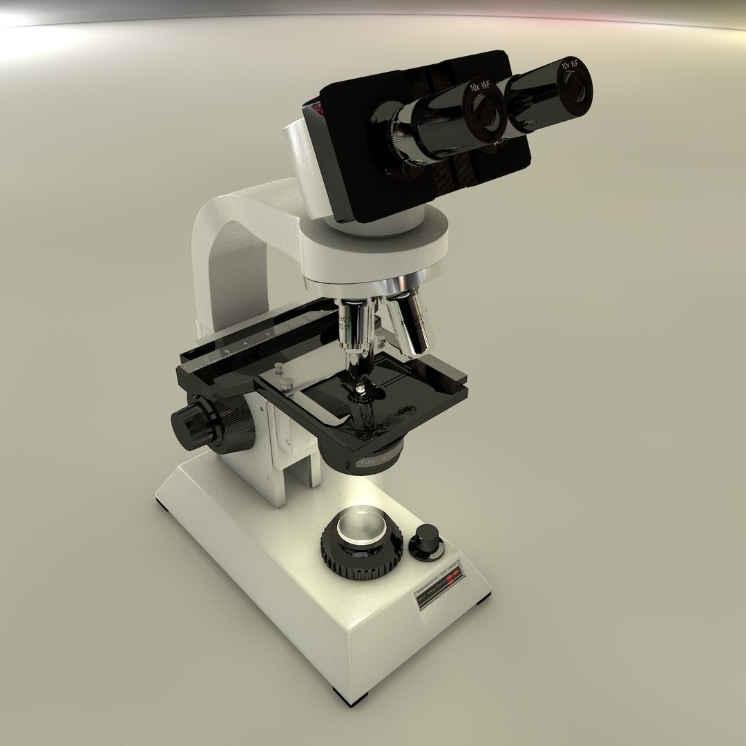 Microscope 3d Model