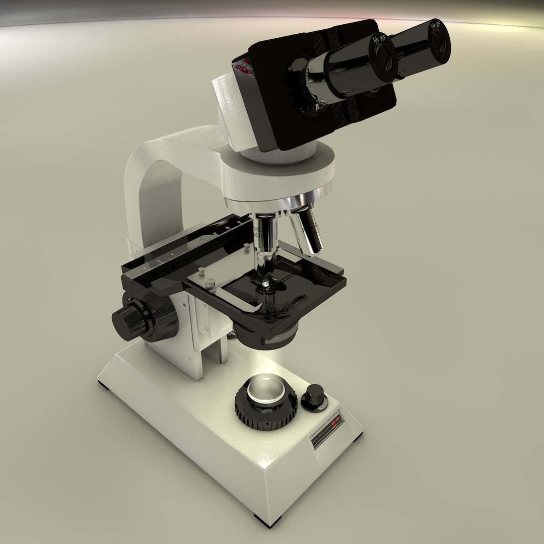 Microscope 3d Model