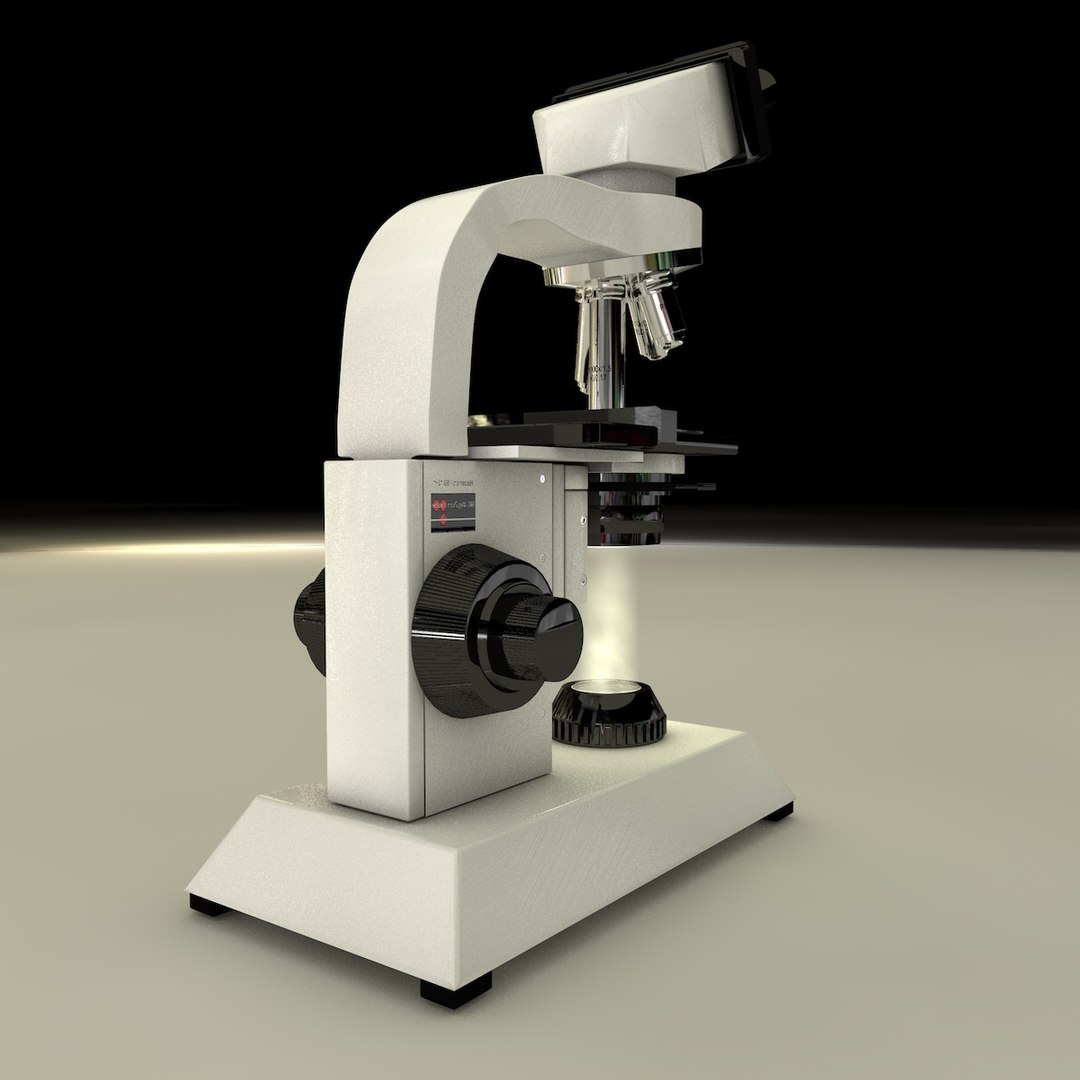 Microscope 3d Model