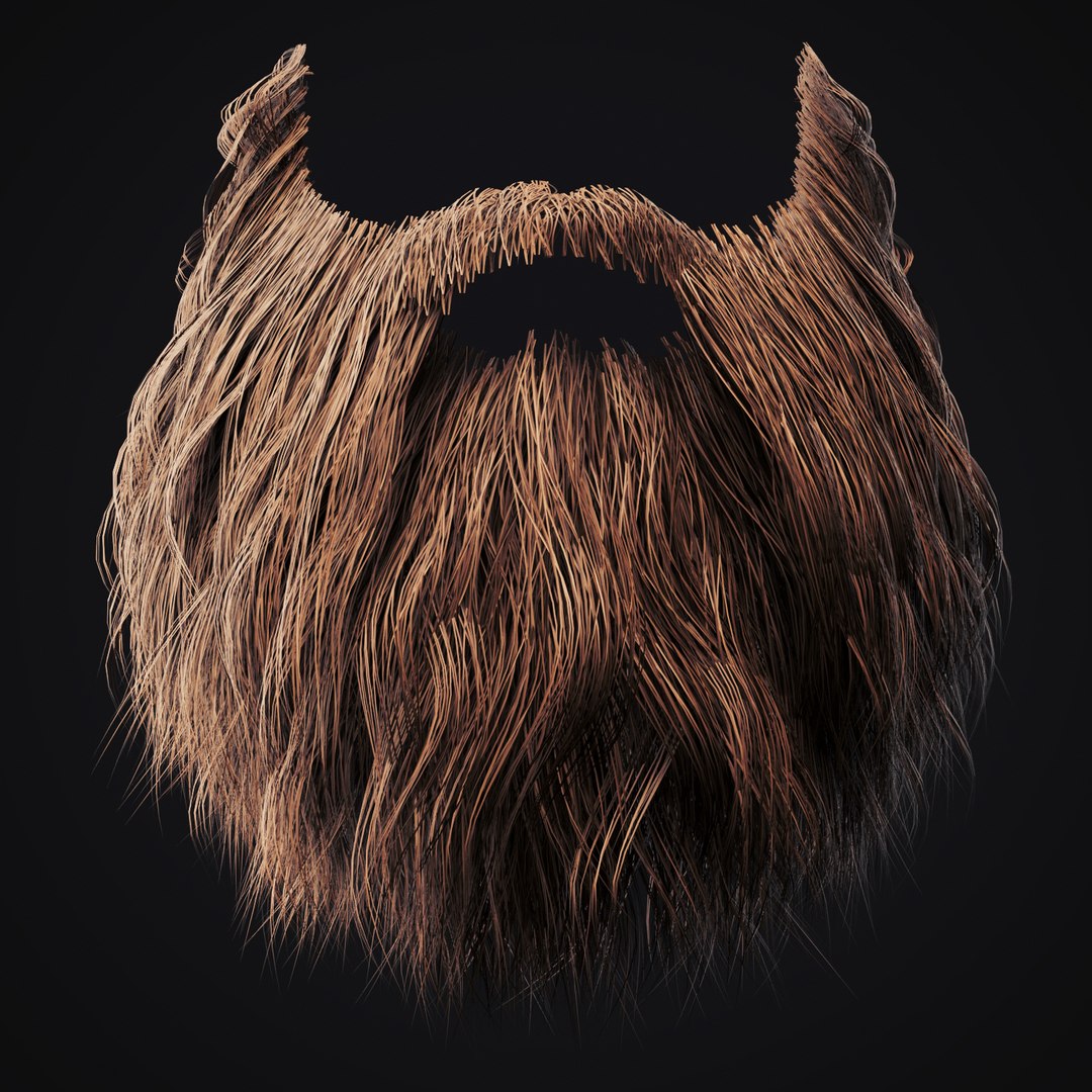 3D Model Beard 15 - TurboSquid 1489871