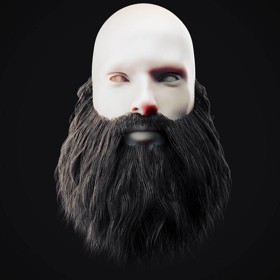3D Model Beard 15 - TurboSquid 1489871