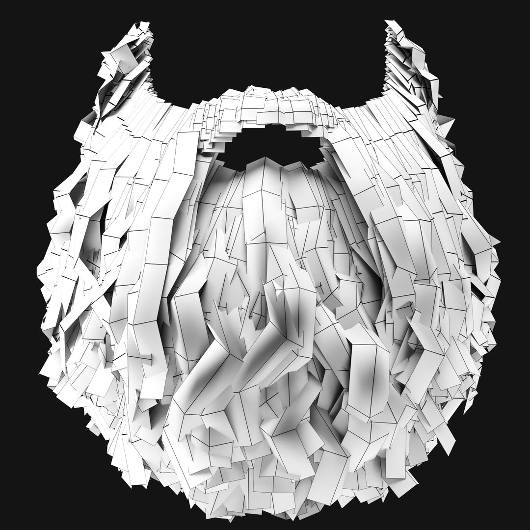 3D Model Beard 15 - TurboSquid 1489871